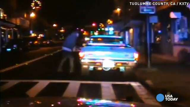 Dashcam video shows deadly shoot out with police Dashcam video shows deadly shoot out with police
