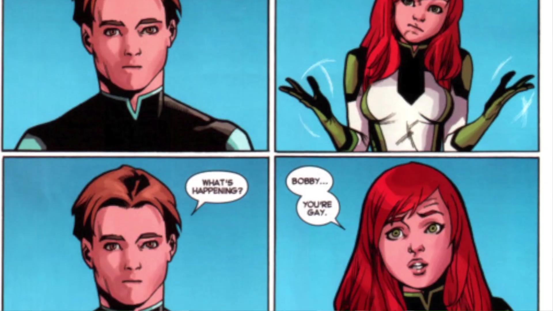 One of the Original X-Men reveals he's gay in new comic book One of the Original X-Men reveals he's gay in new comic book