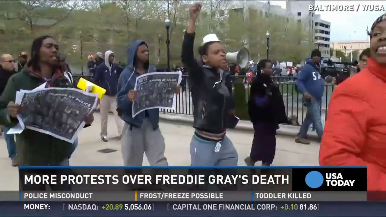 Freddie Gray Protester Not An Event Its A Movement