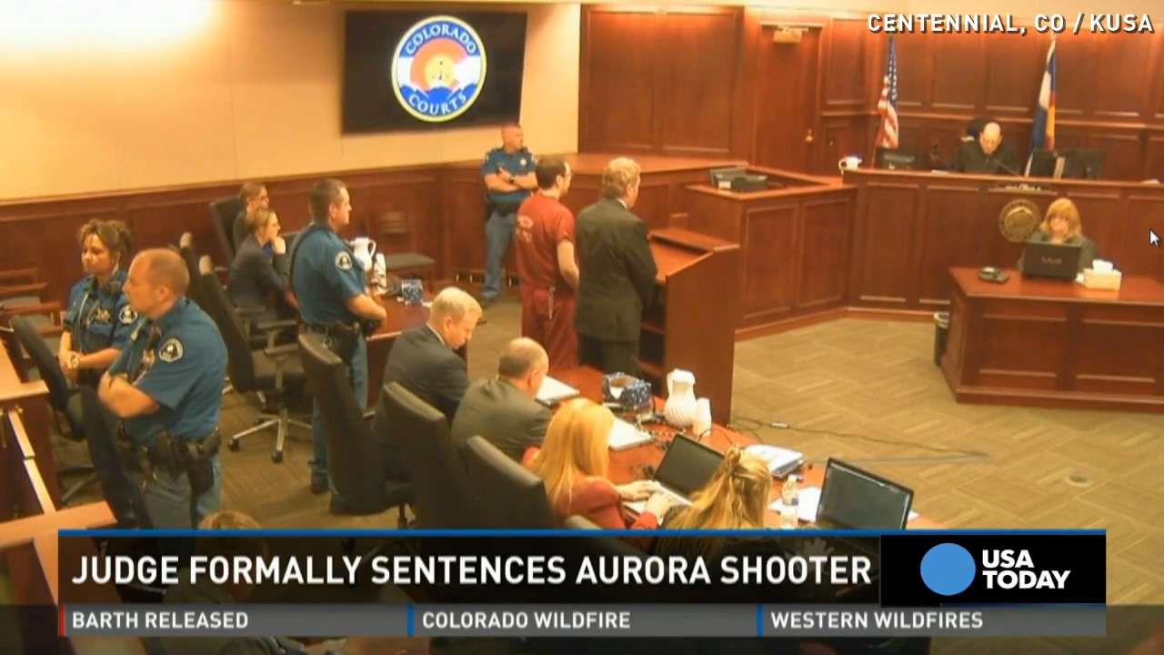 James Holmes sentenced to 3,318 years in prison James Holmes sentenced to 3,318 years in prison