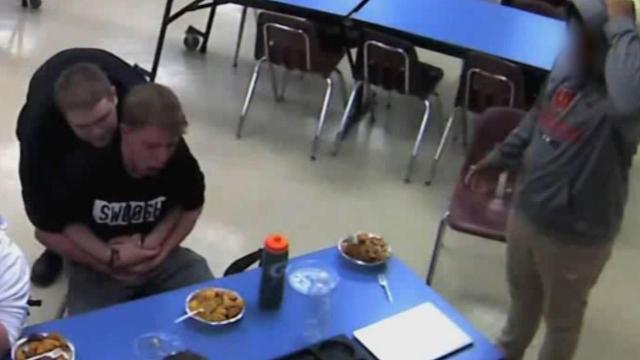 Watch: Teen saves fellow student from choking on a cheese curd Watch: Teen saves fellow student from choking on a cheese curd